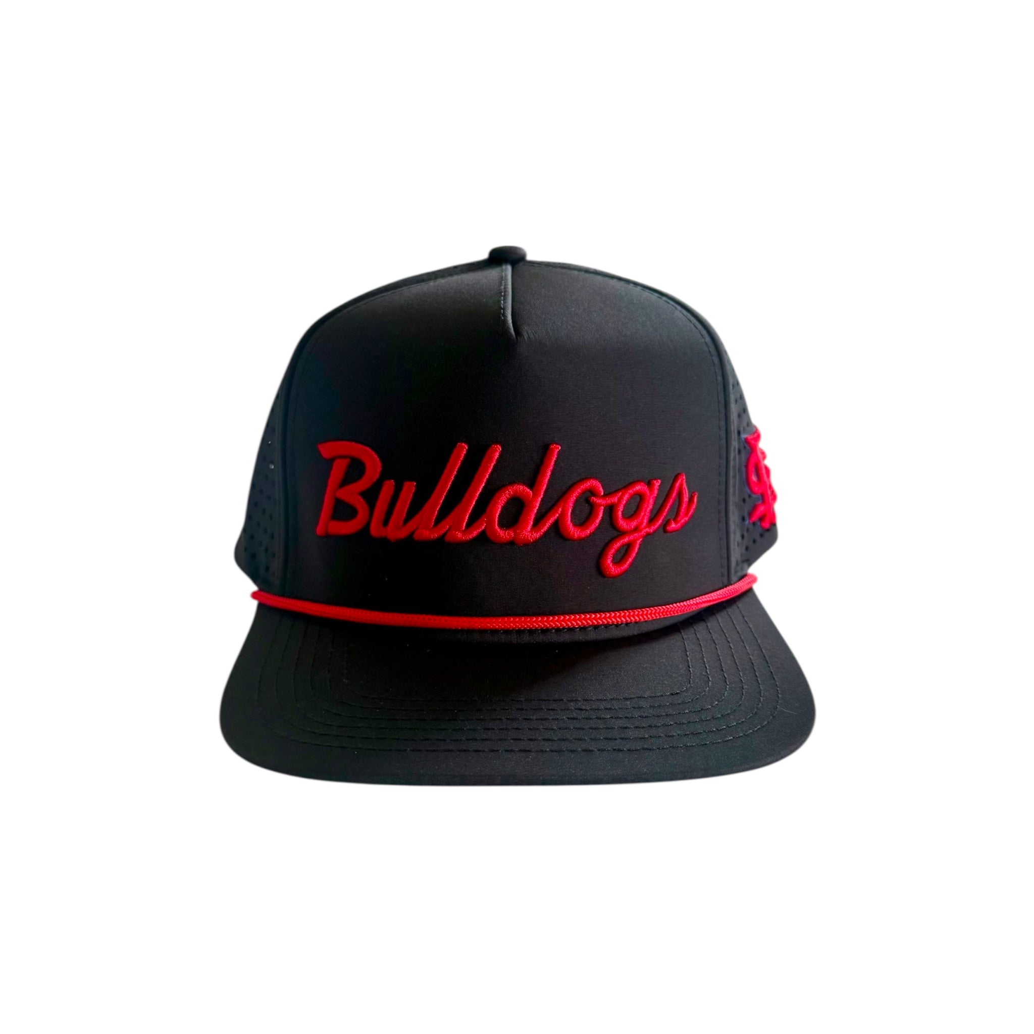 Fresno State Bulldogs "Hybrid" Script Snapback Hat (Black) – The Retro ...